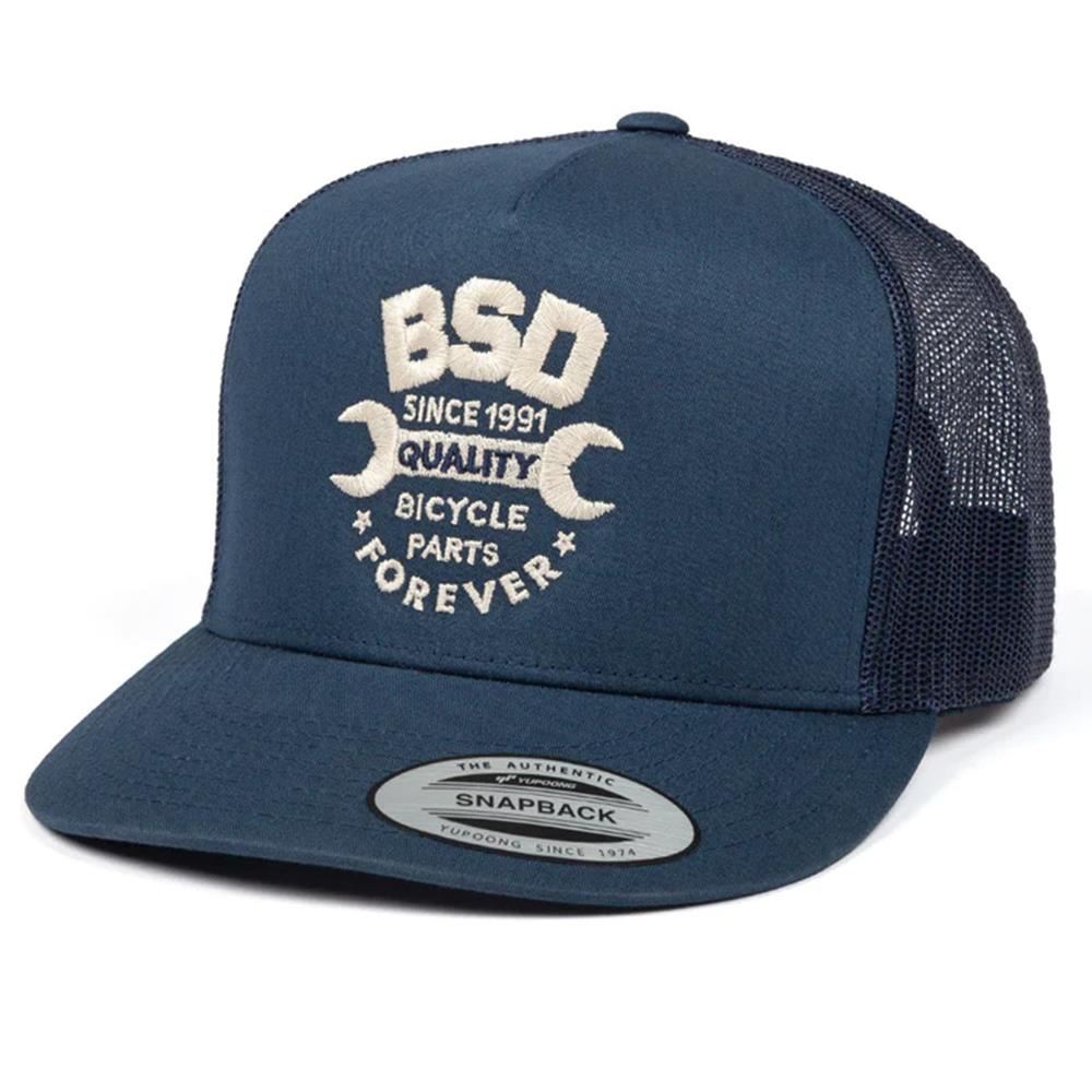 BSD Workshop Trucker Cap - Navy – Source BMX