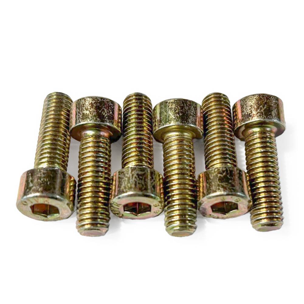S&M Stem Bolts 6 Pack - Gold – Source BMX