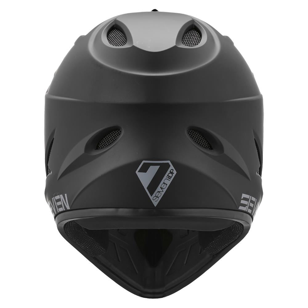 Seven iDP M1 2025 Youth Race Helmet - Matt Black | Source BMX