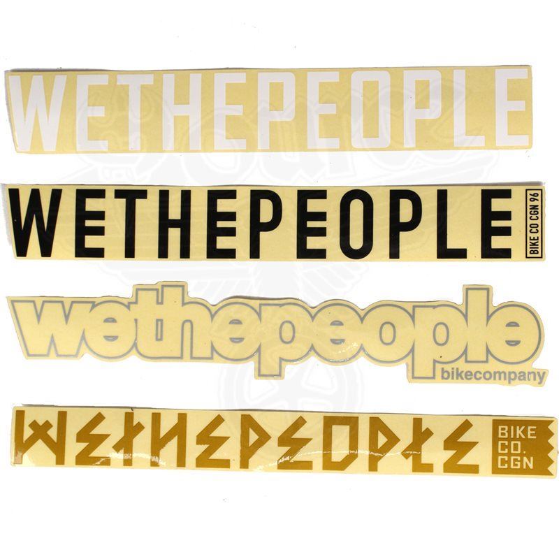Wethepeople 4 Big Frame Sticker Pack – Source BMX