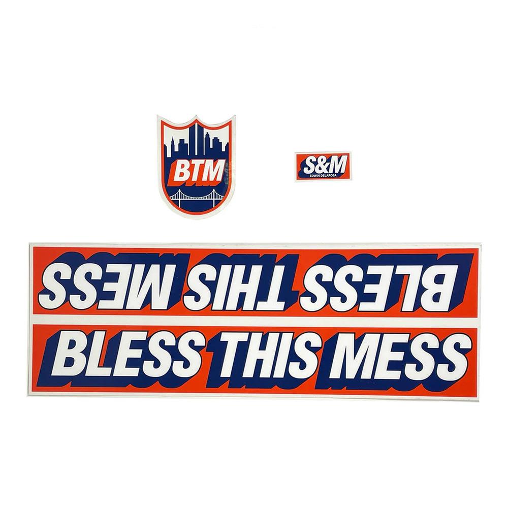 S&M BTM Edwin Frame Stickers | Source BMX
