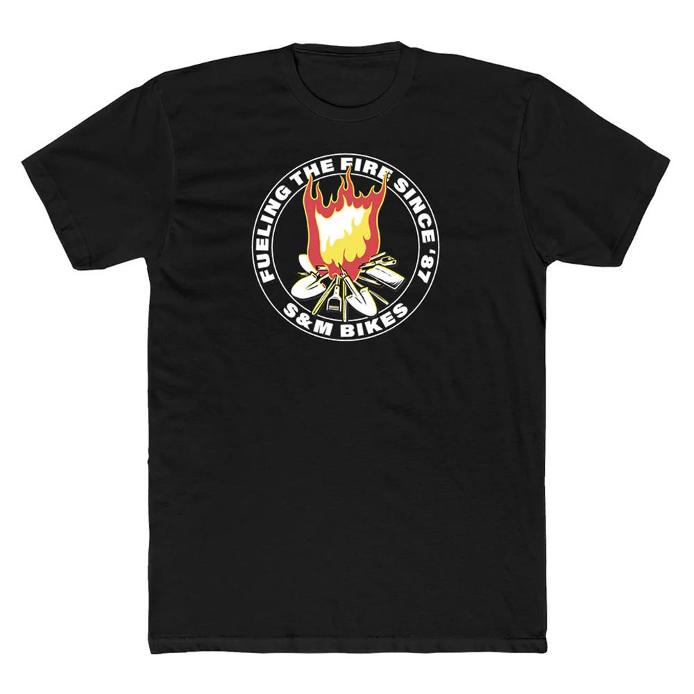S&M Fuel the Fire T-shirt - Black – Source BMX
