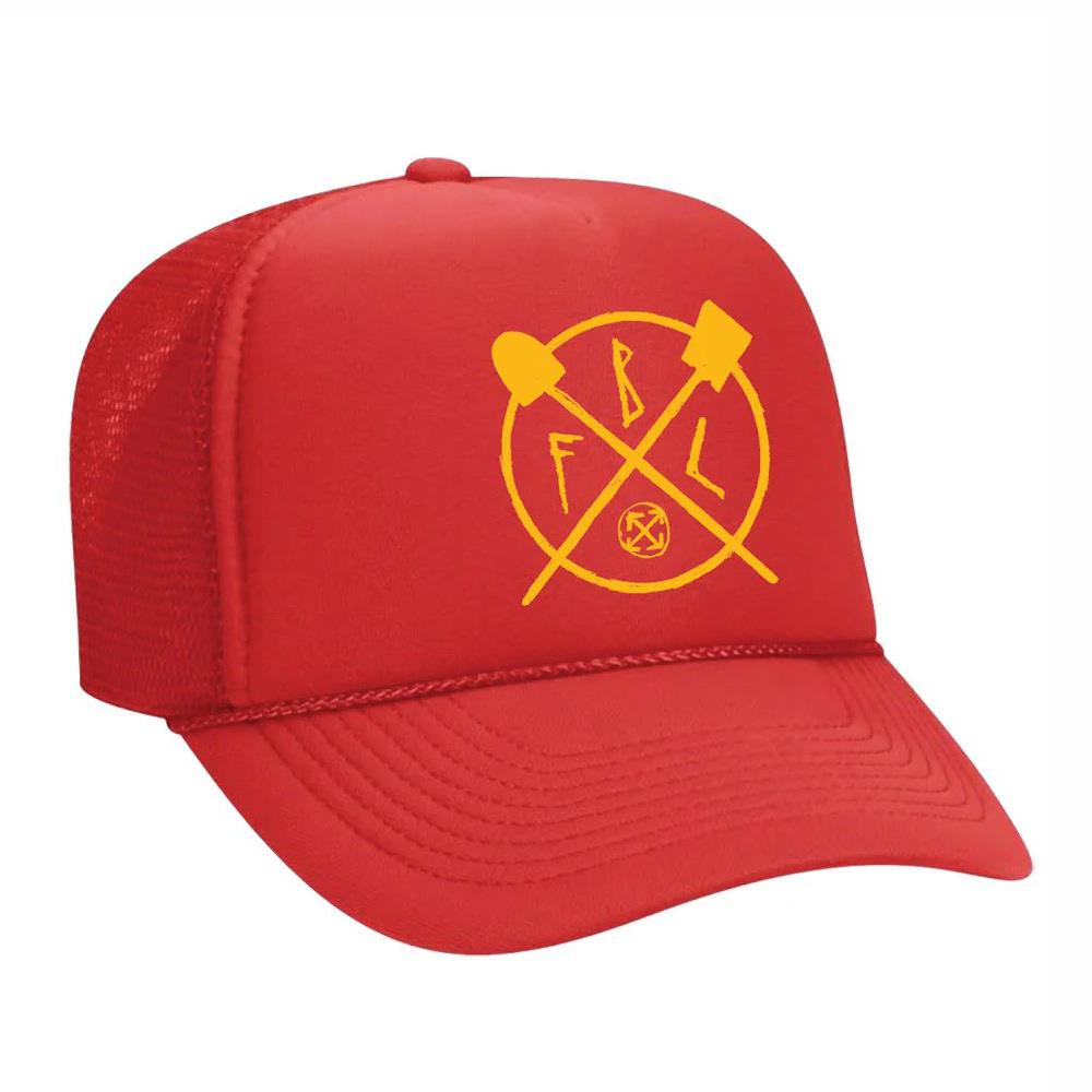 Fit TRL Trucker Hat - Red | Source BMX