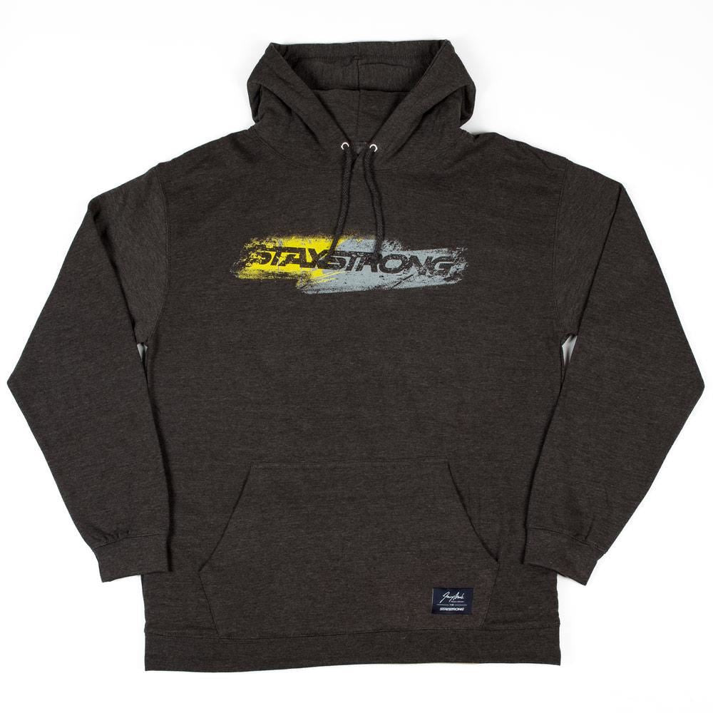 Stay Strong x Jonny Mole Stencil Hooded Sweat - Charcoal – Source BMX