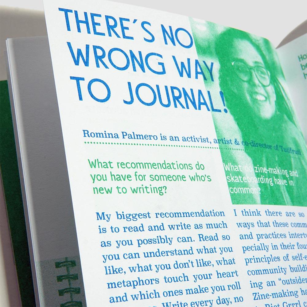 Ben Raemers Writing Towards Well-Being Zine | Source BMX