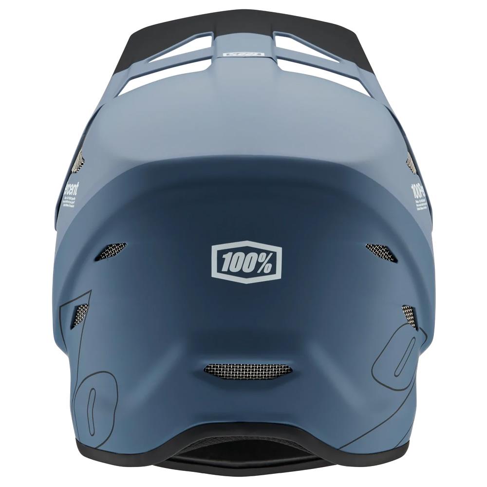 100% Status Race Helmet - Drop/Steel Blue | Source BMX